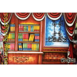 Jual Background Rak Buku / Wisuda untuk Studio Photo - Kab. Badung ...