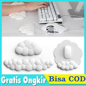 Jual Bantal Bantalan Alas Tangan Memory Foam Cloud Keyboard Mouse Wrist ...