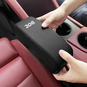 Jual Car Arm Rest Box Car Armrest Organizer Pu Leather Elbow Support ...