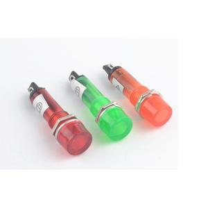 Jual Pilot Lamp Lampu LED Indikator Panel listrik 12V DC Plastik Bening ...
