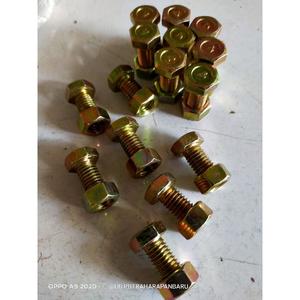 Jual MUR BAUT M8x15 KUNING ISI 25PC BAUT BESI SIKU LUBANG - Kota Bogor - nederlandshop | Tokopedia