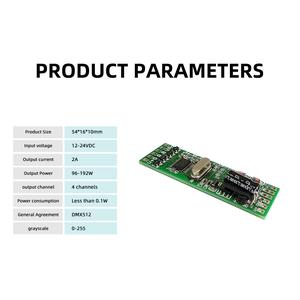 Jual Dmx512 DM-113 DC 12-24V 2A 192W Modul board decoder Arus Konstan ...