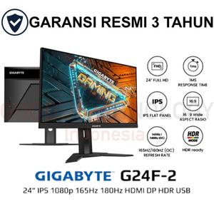 Jual Bisa Efaktur! Gigabyte 24" G24F- Ek 165Hz Fhd Led Monitor - Kota Semarang - GARUDA ...