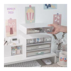 Jual (BC34) Korean Minimalist Stackable Desktop Drawer Organizer - Jakarta Barat - warkop artra ...