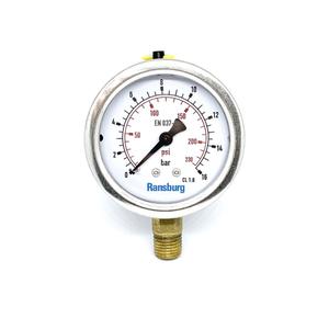 Jual RWS 411B PRESSURE GAUGE RANSBURG - 2.5bar - 2.5bar - Jakarta Barat ...