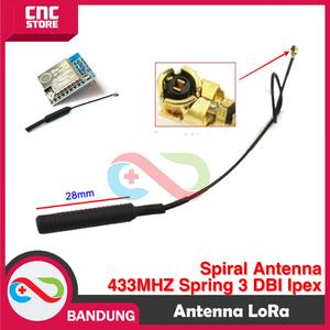 Jual ANTENNA LORA 433MHZ U.FL SPIRAL ANTENNA 433MHZ SPRING 3 DBI IPEX ...