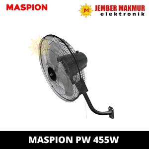 Jual Maspion Wall Fan Besi Alumunium 18 inch PW 455W power fan maspion ...