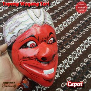 Jual Topeng Wayang Tari Klana Karakter Cepot - Jakarta Timur - Barkeren ...