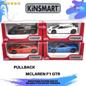 Jual Diecast Kinsmart Mclaren F1 GTR Varian Warna Skala 32 Pullback ...