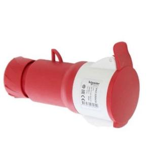 Jual SCHNEIDER INDUSTRIAL SOCKET IP44 PKF32M435 5 PIN 32A 1 DOS = 8 ...