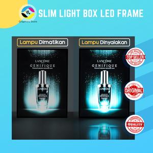 Jual Frame LED Portable slim light box A1 | Frame Lampu Menu Promosi ...