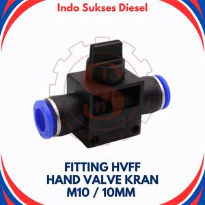 Jual MHVFF 10 Fitting Hand Valve Kran Pneumatic Keran Selang 10mm HVFF m10 - Jakarta Barat ...