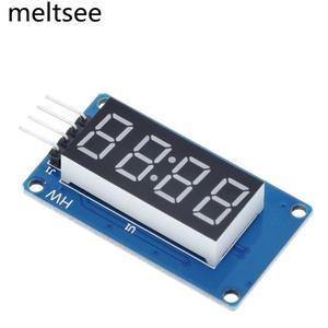Jual 1pc 4 Bit Tm1637 Modul Board Display Led Digital Tube Merah 7 ...