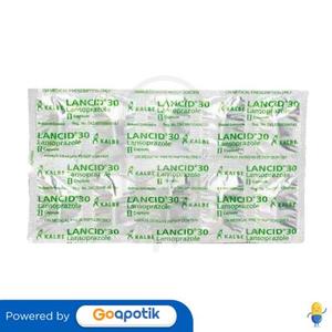 Jual LANCID 30 MG STRIP 10 KAPSUL - Jakarta Timur - Apotek Ubay Farma ...