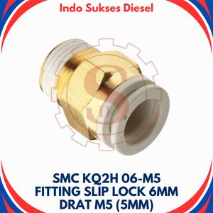 Jual KQ2H 06-M5 SMC Fitting Lurus Male Slip Lock Selang 6mm X Drat M5 / 5mm - Jakarta Barat ...