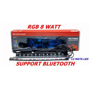 Jual LAMPU LED STRIP KOLONG KAKI CAR FOOT MOBIL RGB BLUETOOTH ...