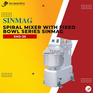 Jual Spiral Mixer Sinmag SM2-25 / Mixer adonan kental Taiwan - Kota ...
