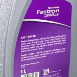 Jual OLI FASTRON 15W-50 1L PERTAMINA - OLI MESIN FASTRON TECHNO 15W-50 ...