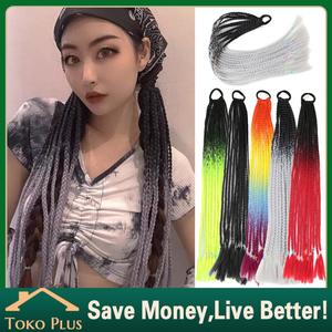 Jual Rambut Palsu Model Kepang Gaya Afrika Warna Ombre Ukuran 24 Inch ...