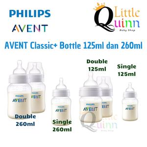 Promo Philip Avent Botol CLASSIC Botol Susu Avent 125ml dan 260ml ...