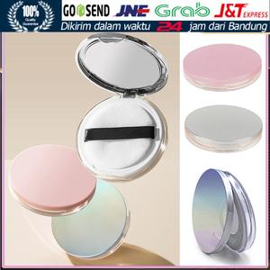 Jual Tempat/Wadah Bedak Tabur Kaca Travel Case Deluxe Loose Powder Case ...