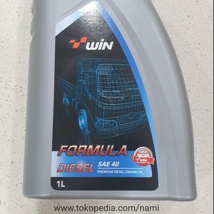Jual Oli Mesin Win Diesel Formula SAE 40 API CD/SF 1L PREMIUM/ORIGINAL ...