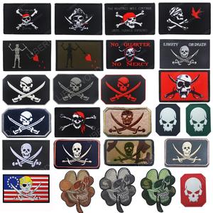 Jual 3X2 Usa Navy Seal Tim Bajak Laut Tengkorak Bendera Hook Backing ...