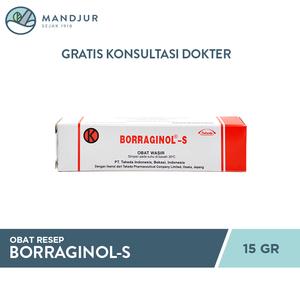Jual Borraginol-S Salep 15 g / Wasir / Amberien / Hemoroid - Jakarta ...