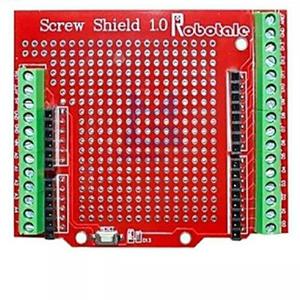 Jual Arduino Uno Mega screw terminal block proto prototype board shield ...