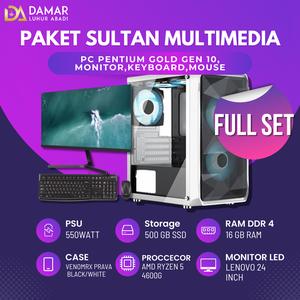 Jual RAKIT PC GRAFIS PAKET SULTAN FULL SET INTEL I5 GEN 10 - Kota ...