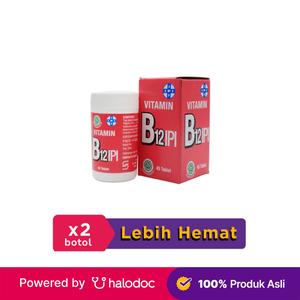 Jual Vitamin B12 IPI 2 Botol (45 Tablet/Botol) - Kota Tangerang Selatan ...