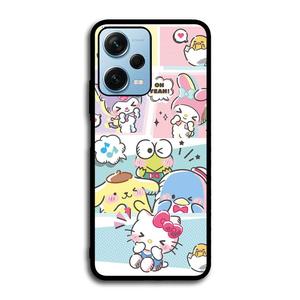 Jual Casing Redmi Note 12 11 10 C Pro 4G 5G Sanrio Family AE1900 - Note ...