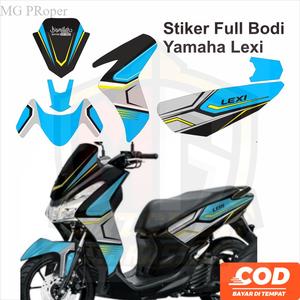 Jual Stiker Striping Decal motor Lexi Full Body Variasi FullBody - Kota ...
