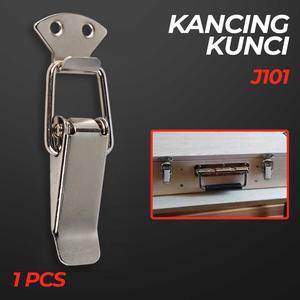 Jual Kancing Kunci Spring Loaded Toggle Latch Catch Hasp J101 - Silver ...