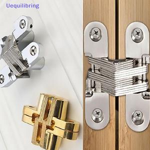 Jual Uequilibring Hidden Hinges Invisible Cross Door Hinge Bearing 180D ...