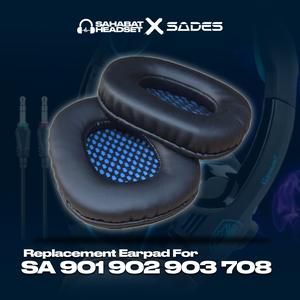 Jual Earpad Ear Cushion Earcup Sades Wolfang SA-901 SA-922 SA-906 SA ...