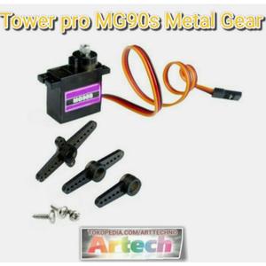 Jual MG90S MG 90 MIKRO SERVO TOWER PRO MG 90 MOTOR DC ARDUINO UNO ...
