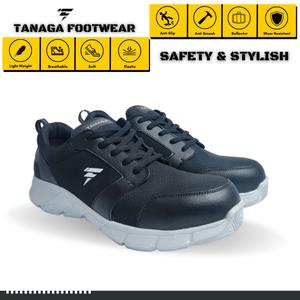 Jual Sepatu Safety Sneakers Pria Sporty Casual Scoria Series - Hitam ...