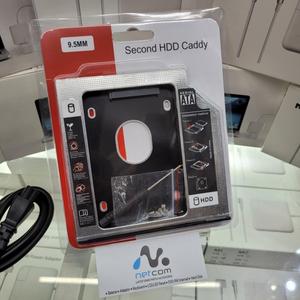 Jual HDD CADDY SLIM (9.5mm) FOR SSD HDD DVD SLIM LAPTOP CADDY - Kota ...