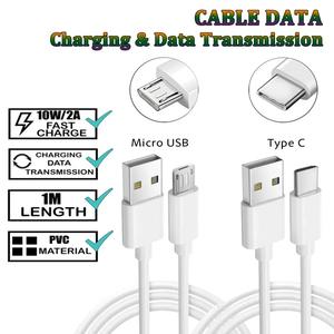 Jual Kabel Charger Cas Casan Data Fast Charging Type C Micro USB HP ...