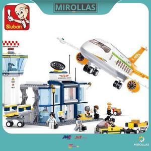 Jual Mainan Blok Bangunan lego Seri Aviation Cargo Pesawat Airbus Tower ...