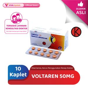 Jual Voltaren 50mg Membantu Mengobati Rematik (10 Tablet) - Jakarta Barat - Viva Apotek Official ...