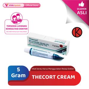 Jual Thecort Cream / Infeksi Jamur / Panu / Kadas (5 Gram) - Jakarta ...