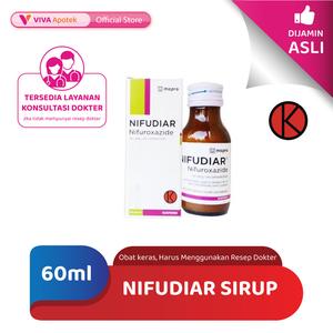 Jual Nifudiar Sirup / Nifuroxazide / Diare / Infeksi Bakteri (60 Ml ...
