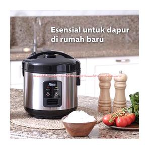 Jual Kris Rice Cooker Penanak Nasi 1L Ricecooker Hitam Cooking Steam ...