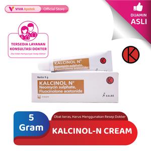 Jual Kalcinol-N Cream / Radang Kulit / Infeksi Kulit (5 Gram) - Jakarta ...