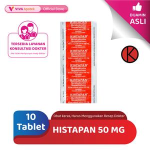 Jual Histapan 50 mg / Mebhydroline / Alergi / Gatal / Biduran (10 ...