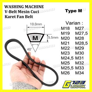 Jual Karet Vanbelt Fanbelt Panbelt Van Fan Pan V Belt Mesin Cuci Tipe M ...