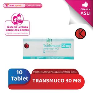 Jual Transmuco 30 mg / Ambroxol / Batuk Berdahak (10 Tablet) - Jakarta ...