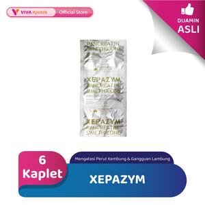 Promo Xepazym Mengatasi Perut Kembung & Gangguan Lambung (6 Kaplet ...